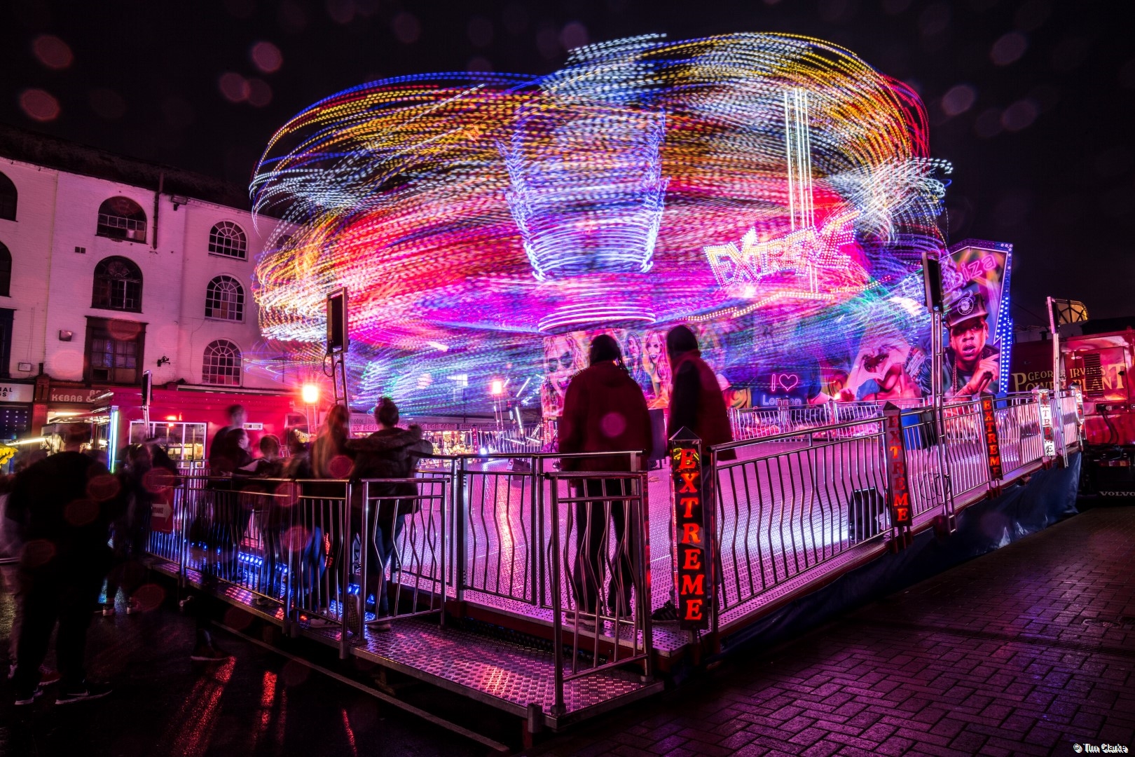 All the Colours of the Fairground Ride. | Tim's One Photograph a Day