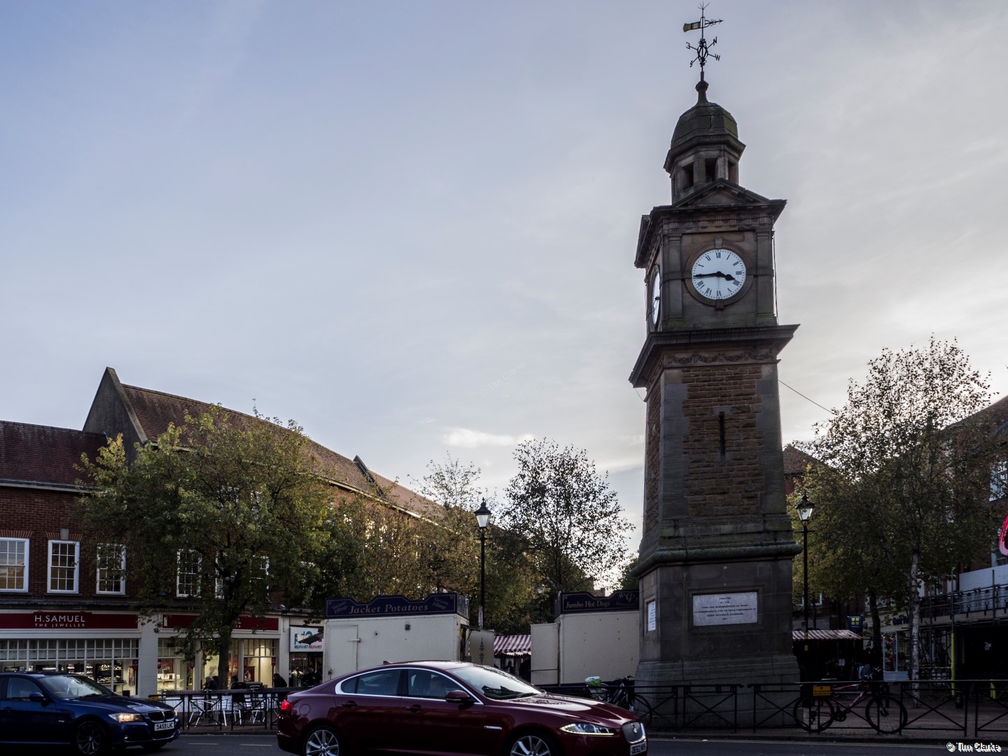 Rugby Clock Tower - Town Centre Landmark. | Tim's One Photograph a Day